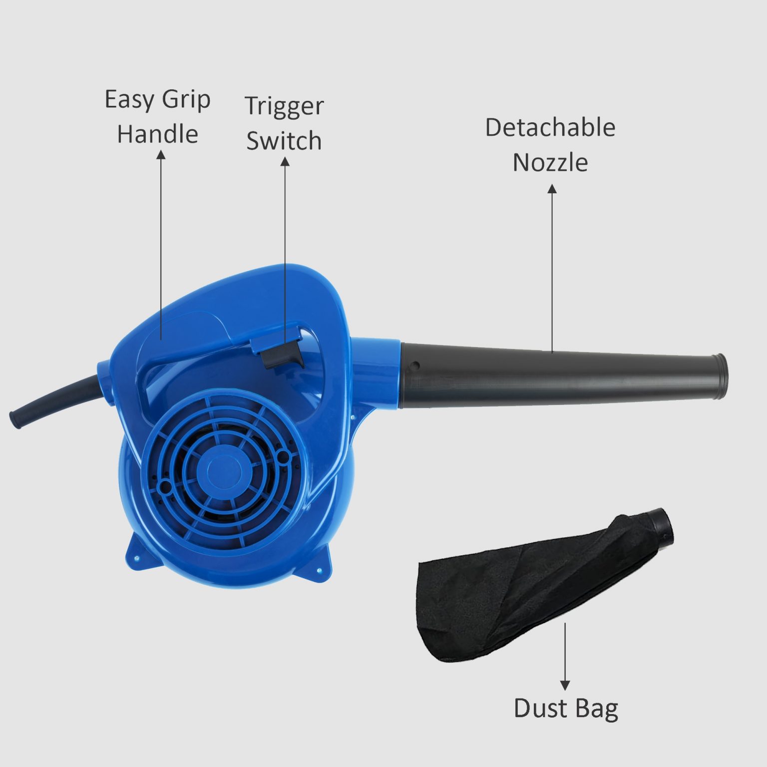 Air Blower Blue - JK Maini Precision Technology Limited