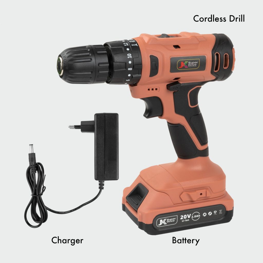 20V Impact Cordless Drill - JK Maini Precision Technology Limited