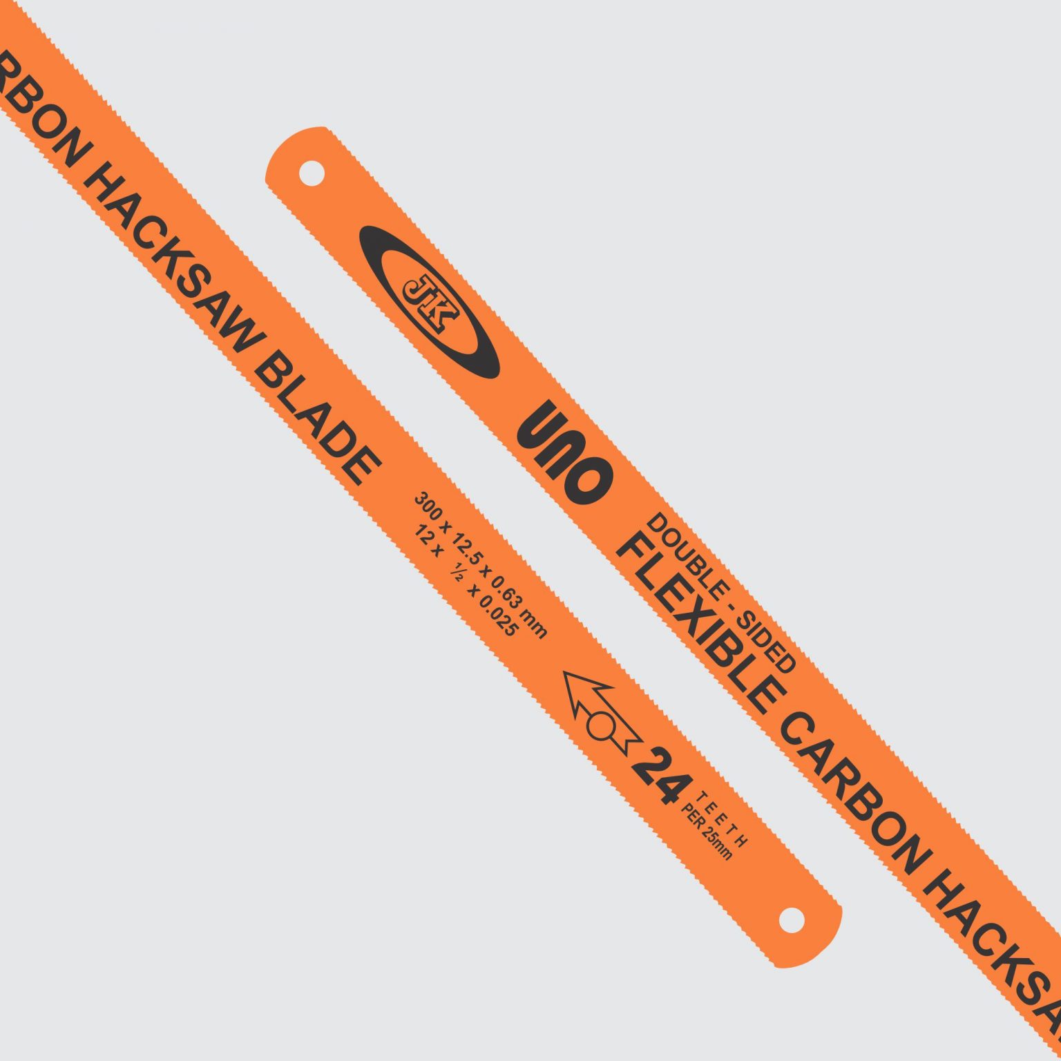 Double-sided Carbon Hacksaw Blade (24x24 TPI) - JK Maini Precision ...