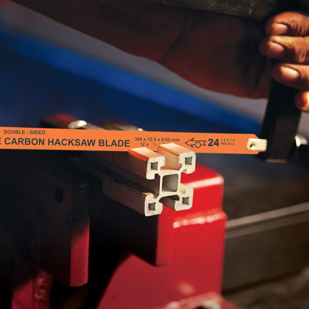 Double-sided Carbon Hacksaw Blade (24x24 TPI) - JK Maini Precision ...